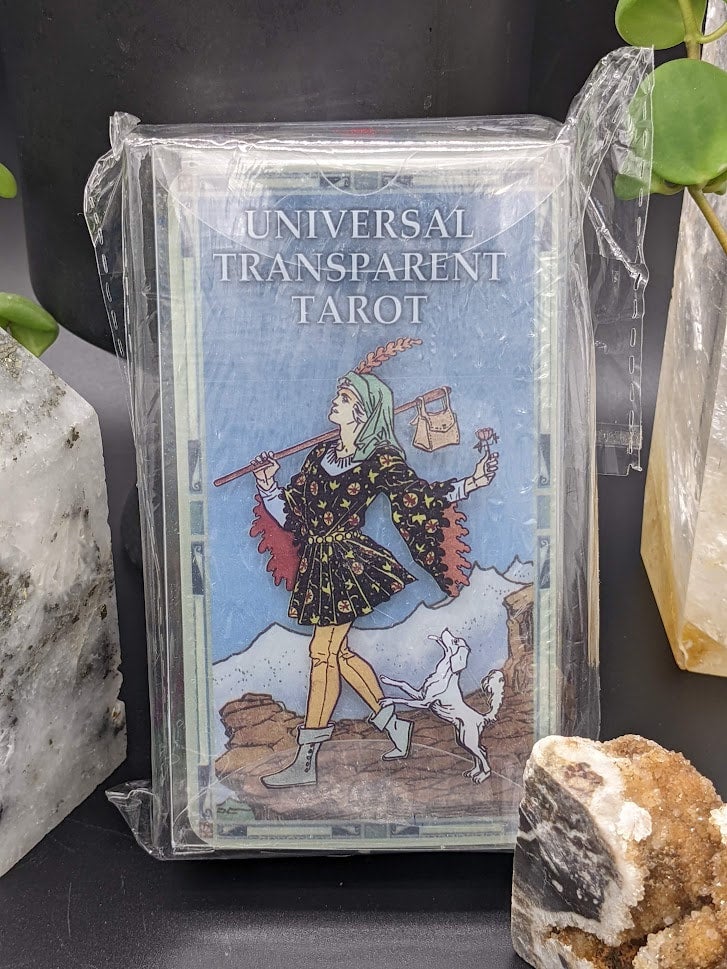 Universal Transparent Tarot Deck | Oak & Aether